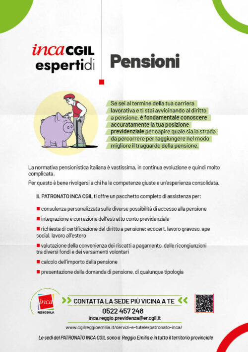 PATRONATO INCA - CGIL Reggio Emilia